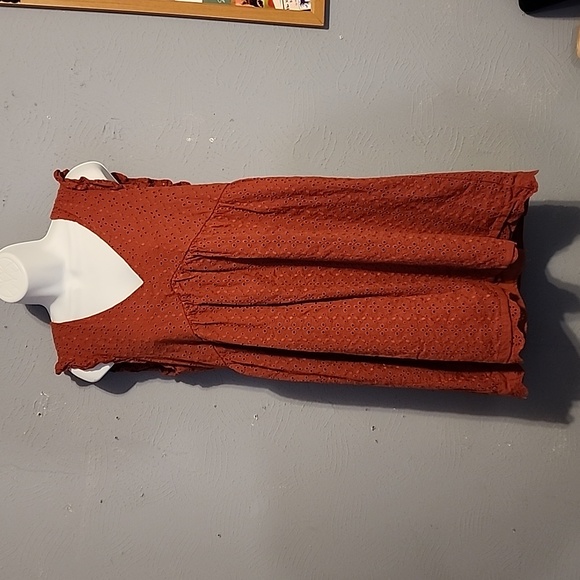 Knox Rose | Dresses | Knox Rose Medium Beautiful Fall Eyelet Dress ...